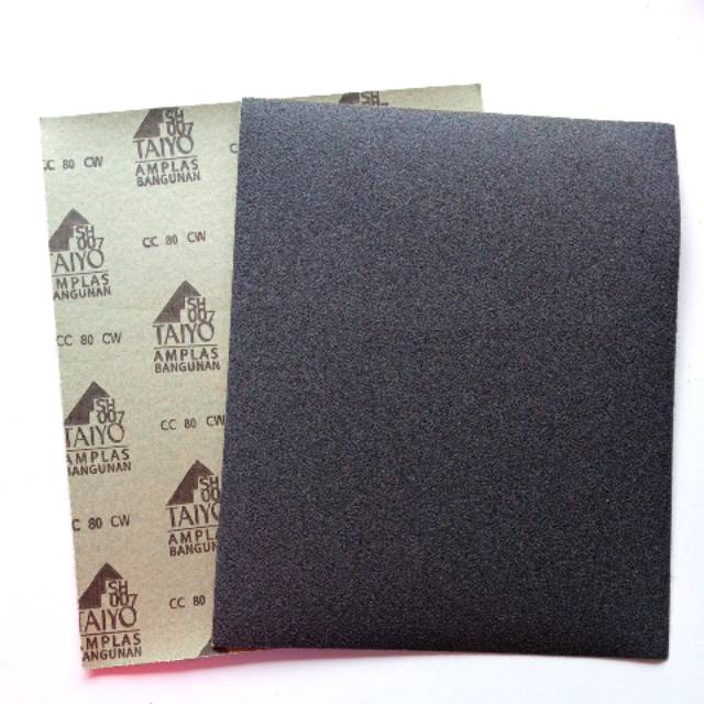 Jual Amplas Taiyo Grit 80 100 150 180 240 320 400 600 800 1000 1500 ...