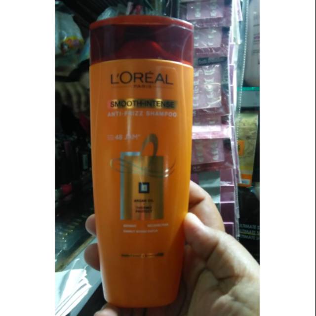 Jual Loreal paris smooth intense anti frizz shampo uk 170ml | Shopee ...