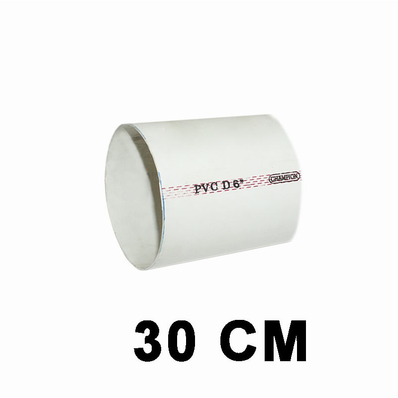 Jual EELIC PIA-PVC6I PIPA PVC UKURAN 6 INCH PANJANG 30 CM PIPA SALURAN ...