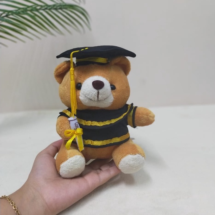 Jual Boneka Bear Toga New 6"/18cm/Graduation/Boneka Wisuda/Kado Wisuda ...
