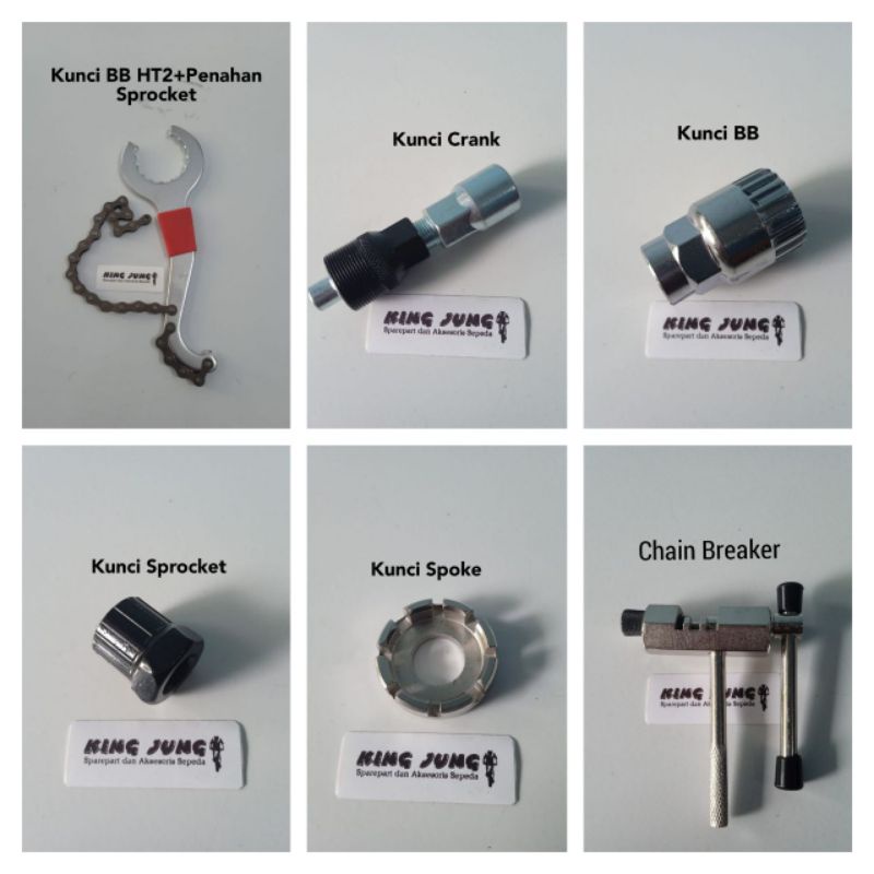 Jual Kunci BB HT2 / Kunci Crank / Kunci Sprocket / kunci spoke / Alat ...