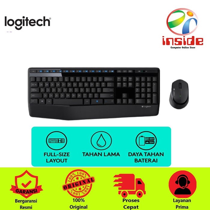 Jual MOUSE + KEYBOARD LOGITECH MK345 | Shopee Indonesia