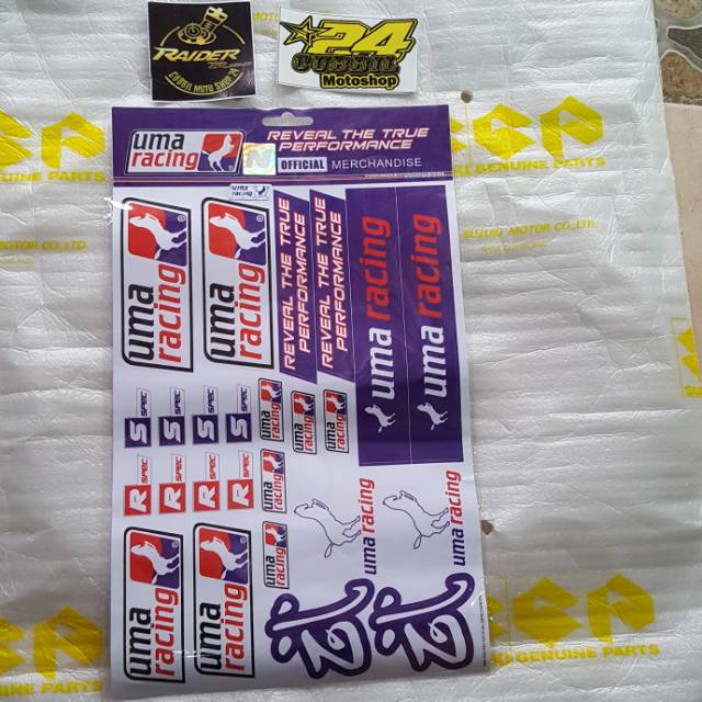 Jual sticker uma racing original | Shopee Indonesia