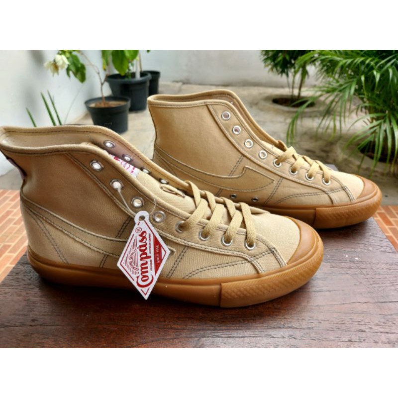 Jual Compass Gazelle Hi Cappuccino | Shopee Indonesia