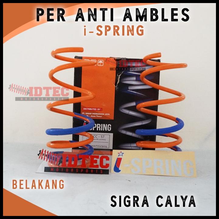Jual Per Coil Spring Belakang Ispring I-Spring Sigra Calya 2016-2020 ...