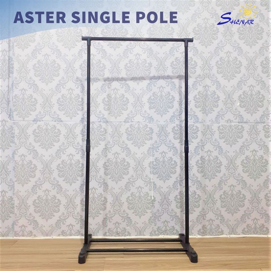 Jual (2KG) SHENAR STAND HANGER ASTER DAISY / DOUBLE ROD RACK / RAK ...