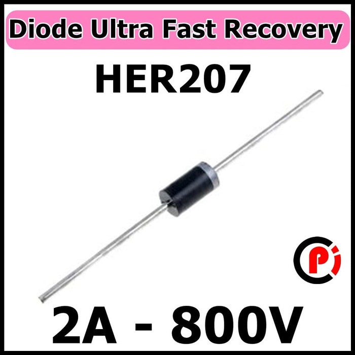 Jual Dioda Diode HER207 HER 207 2A 800V Ultra Fast Recovery Rectifier | Shopee Indonesia
