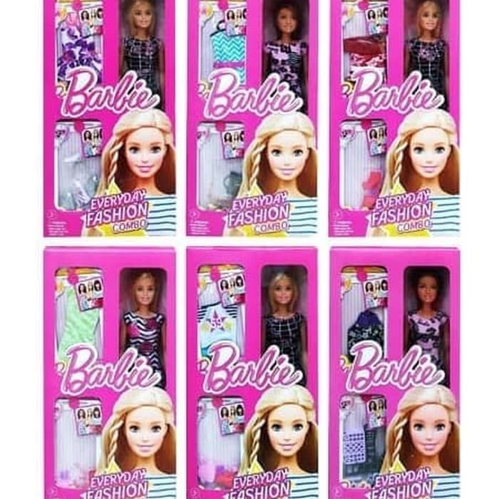 Jual Boneka Barbie Original Mattel satuan atau Kado Mainan Anak ...