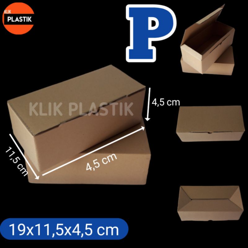 Jual KARDUS P COKLAT 19x11.5x4.5cm KARTON BOX KOTAK HP AKSESORIS ...