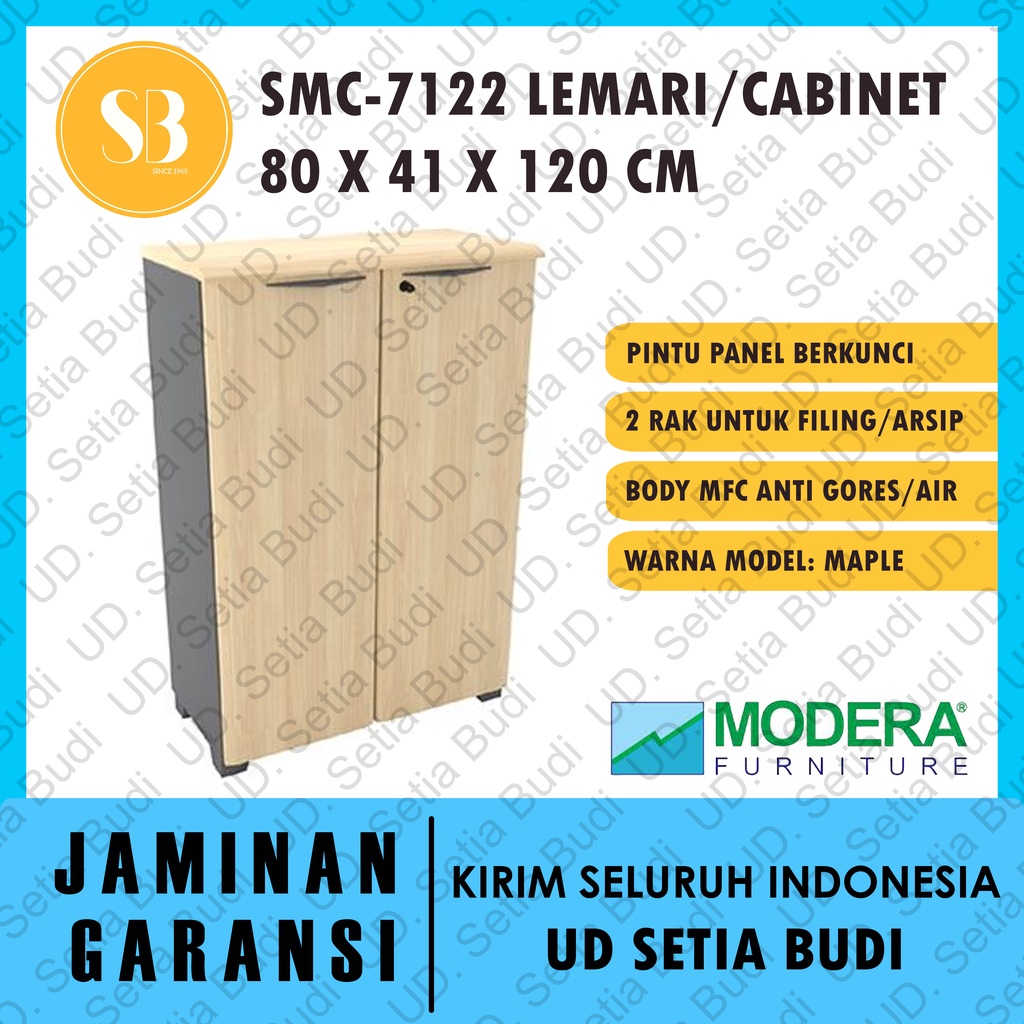 Jual Lemari Arsip / Filing Cabinet + Pintu Panel Modera SMC-7122 S ...