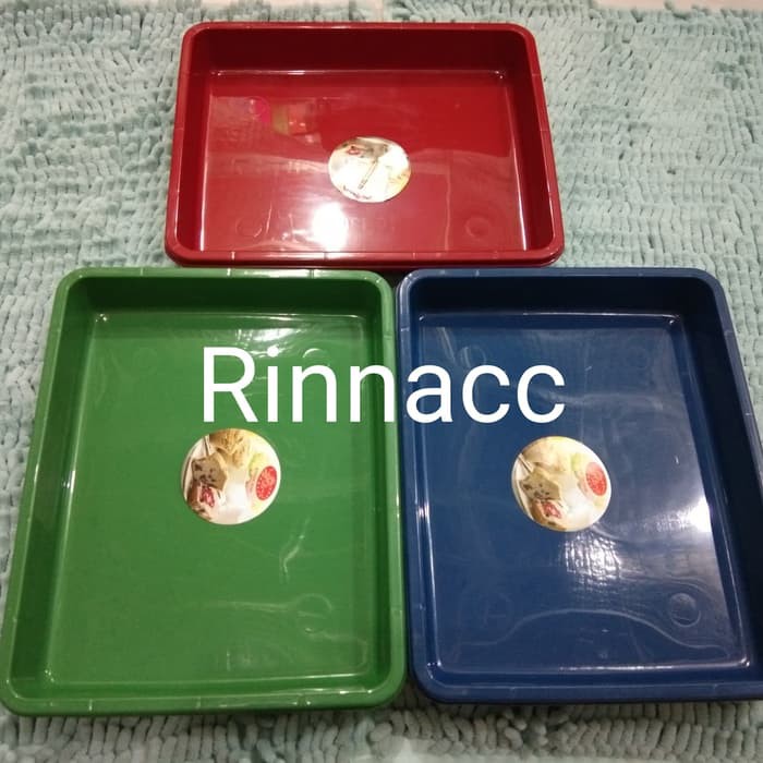 Jual Nampan Plastik 04 Besar / Baki Ukuran 35x27x5.5 Cm | Shopee Indonesia
