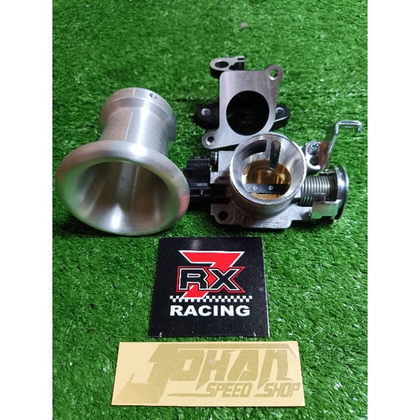 Jual Paketan RX7 Racing TB Throttle Body TPS Velocity Honda Supra x 125 ...