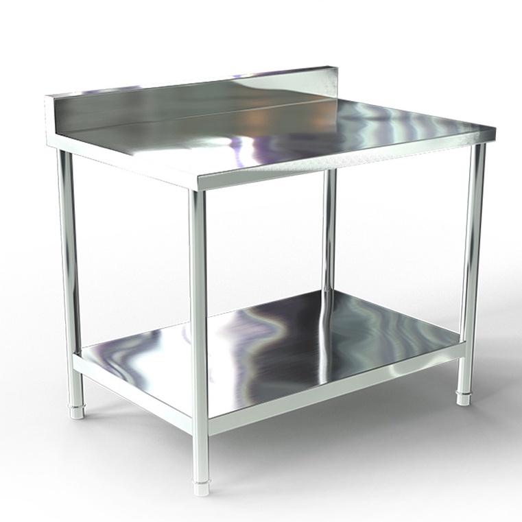 Jual Meja Dapur | Meja Stainless | Meja Kerja Stainless 2 susun ...