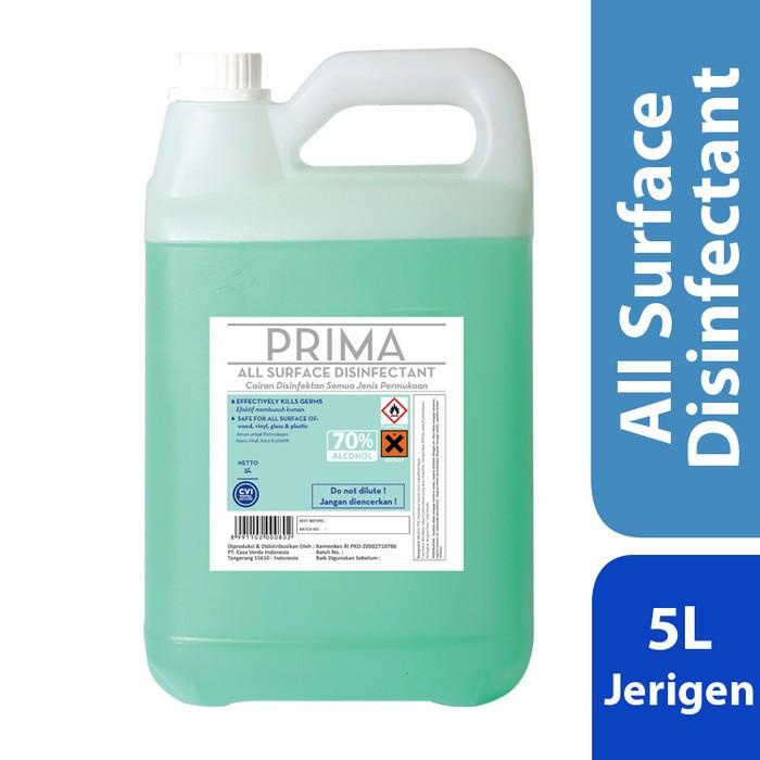 Jual PRIMA PROTECT All Surface Disinfectant 5 Liter | Shopee Indonesia