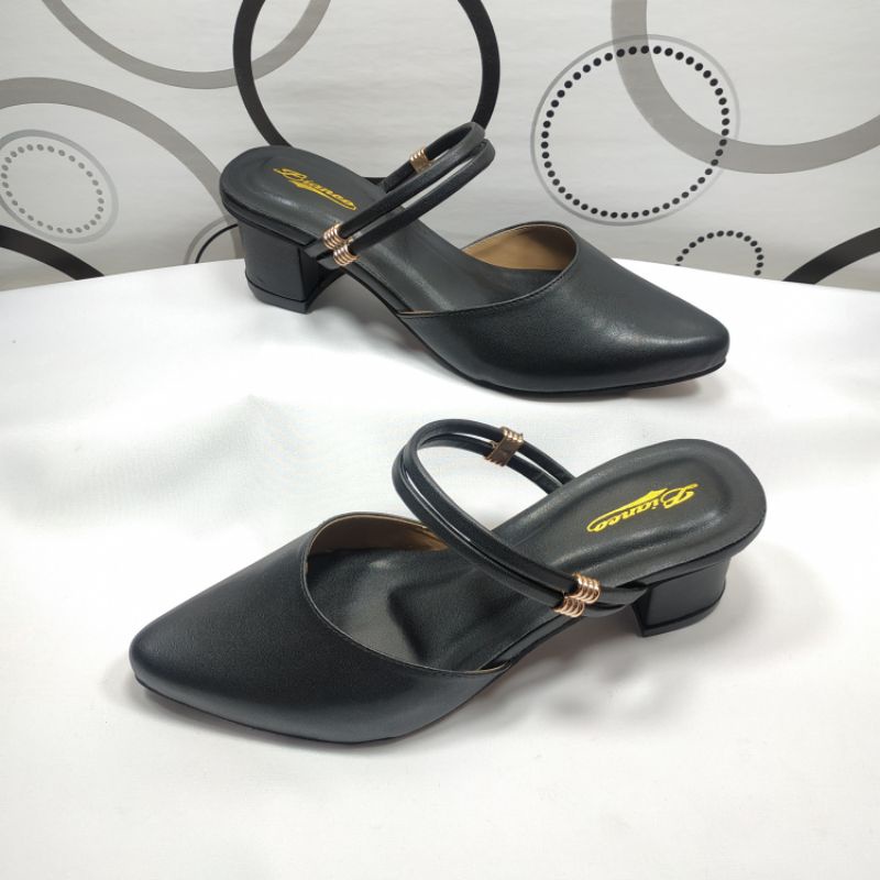 Jual Bianco Viory: Sendal Hak Tahu/ Sendal Heels Wanita 5cm. S048 ...