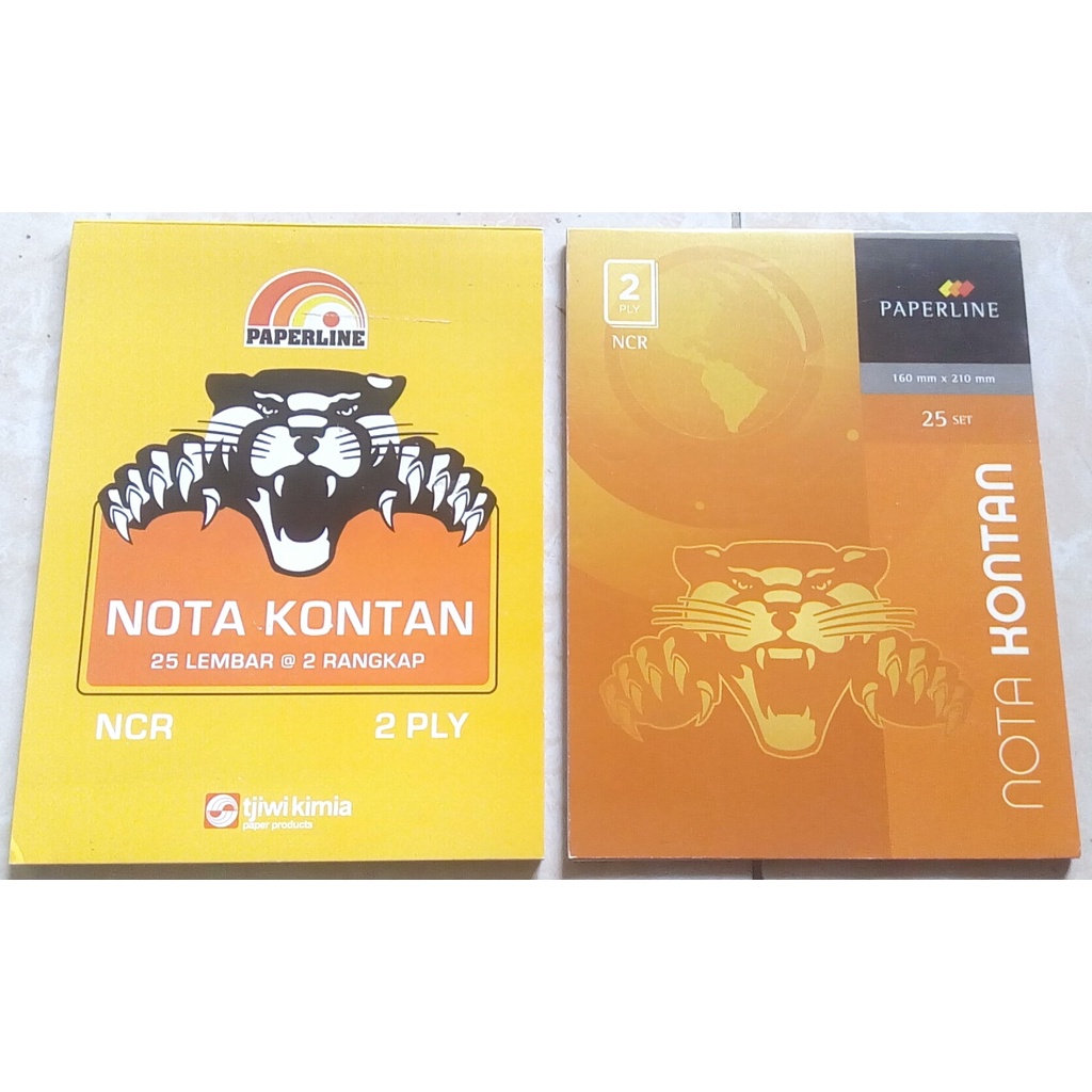 Jual Nota Kontan Paperline Besar 2 PLY | Shopee Indonesia