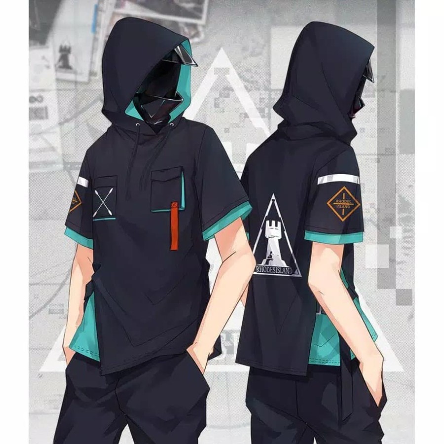 Jual HOODIE ARKNIGHTS DOCTOR SHORT SLEEVE RHODE ISLAND / HOODIE JAKET ...
