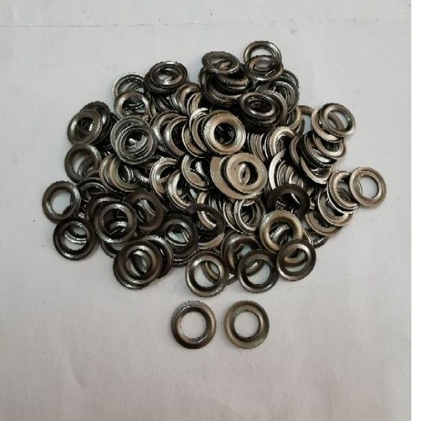 Jual ring mata ayam eyelet 4mm / ring pasangan mata ayam 201 blacknikel ...