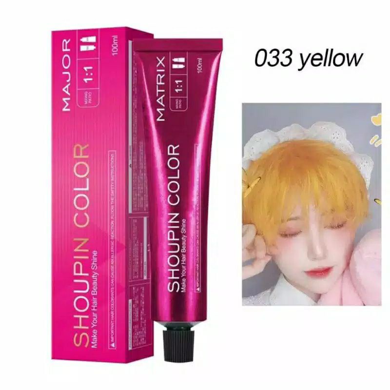 Jual SHOUPIN COLOR MATRIX 100ml Cat Rambut Profesional | Shopee Indonesia