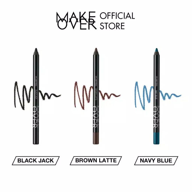 Jual Make Over Eye Liner Pencil 1.2g - Eyeliner | Shopee Indonesia