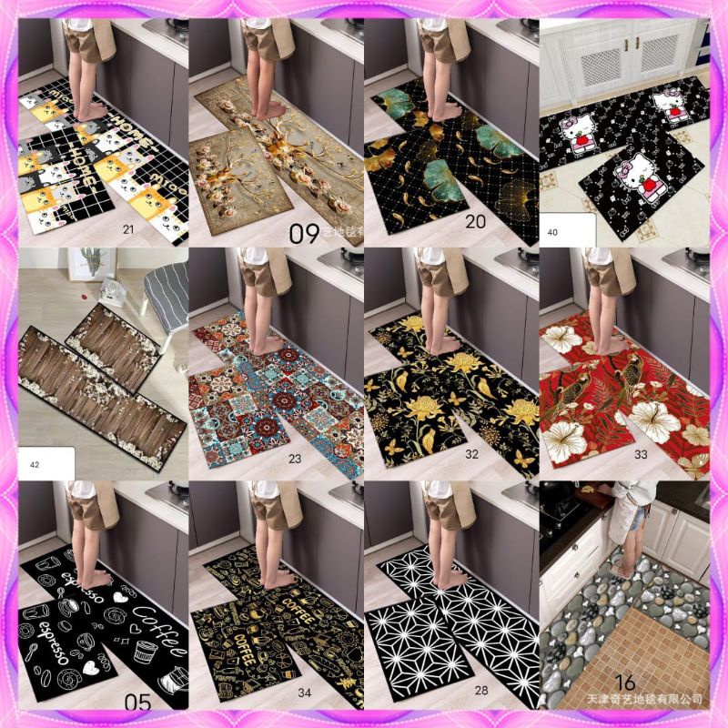 Jual Keset Dapur 2 in 1 (SALE Mini Set) Isi 2 pcs Keset Dapur Minimalis ...