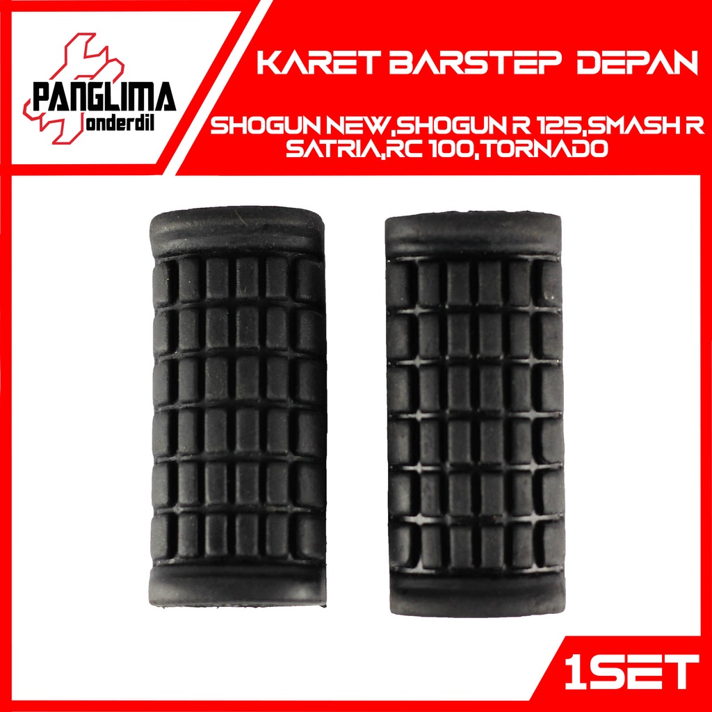 Jual Karet Barstep Depan Shogun New-125 R-R-Lama & Smash Old-R & Satria ...