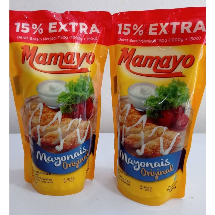 Jual Mamayo Mayonnaise Original 1Kg / Mayones / Mayonaise | Shopee ...