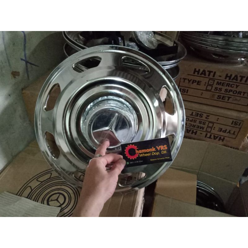 Jual Weldop Truk/Bus Medium Ring 16 Model Mercy Depan Aja (2pcs ...