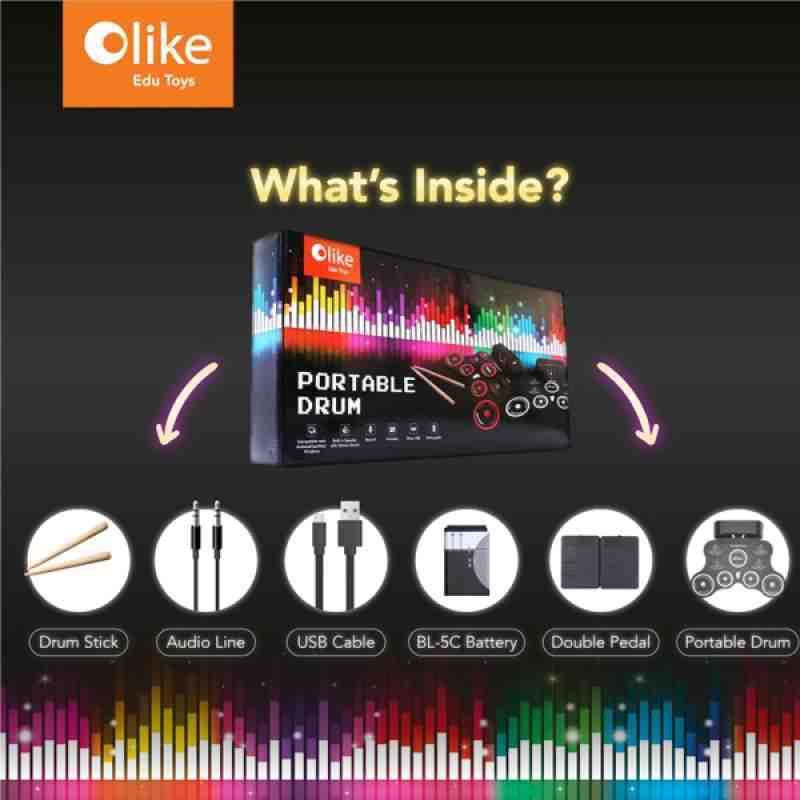 Jual Olike PORTABLE DRUM (ORIGINAL GRANSI RESMI ) | Shopee Indonesia