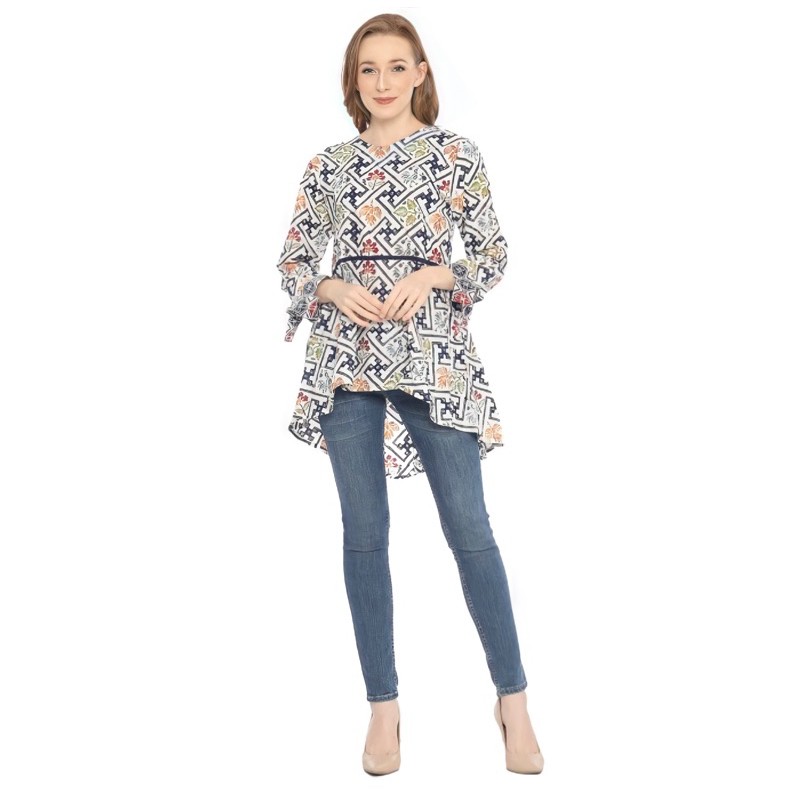 Jual Larisgaleri Dian batik wanita modern atasan batik kerja wanita ...