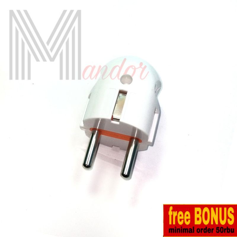 Jual colokan listrik bulat kepala colokan | Shopee Indonesia