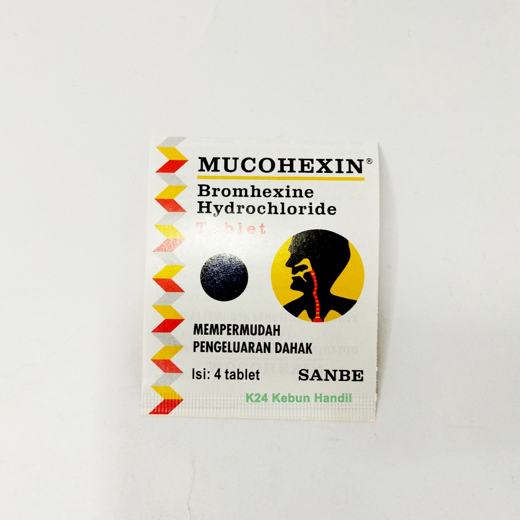 Jual MUCOHEXIN 8MG 4 TABLET | Shopee Indonesia