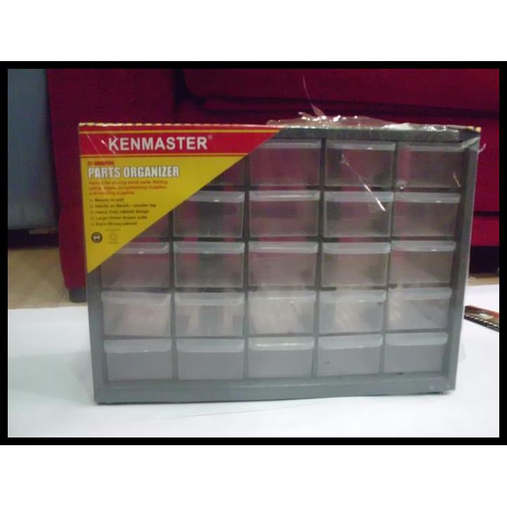 Jual RAK KOMPONEN 25 SLOT / KOTAK SPARE PART / RAK SUSUN KENMASTER ...