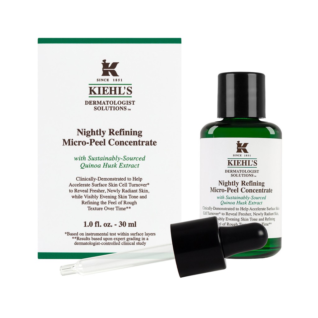 Jual Kiehls nightly refining micropeel concentrate 30ml | Shopee Indonesia