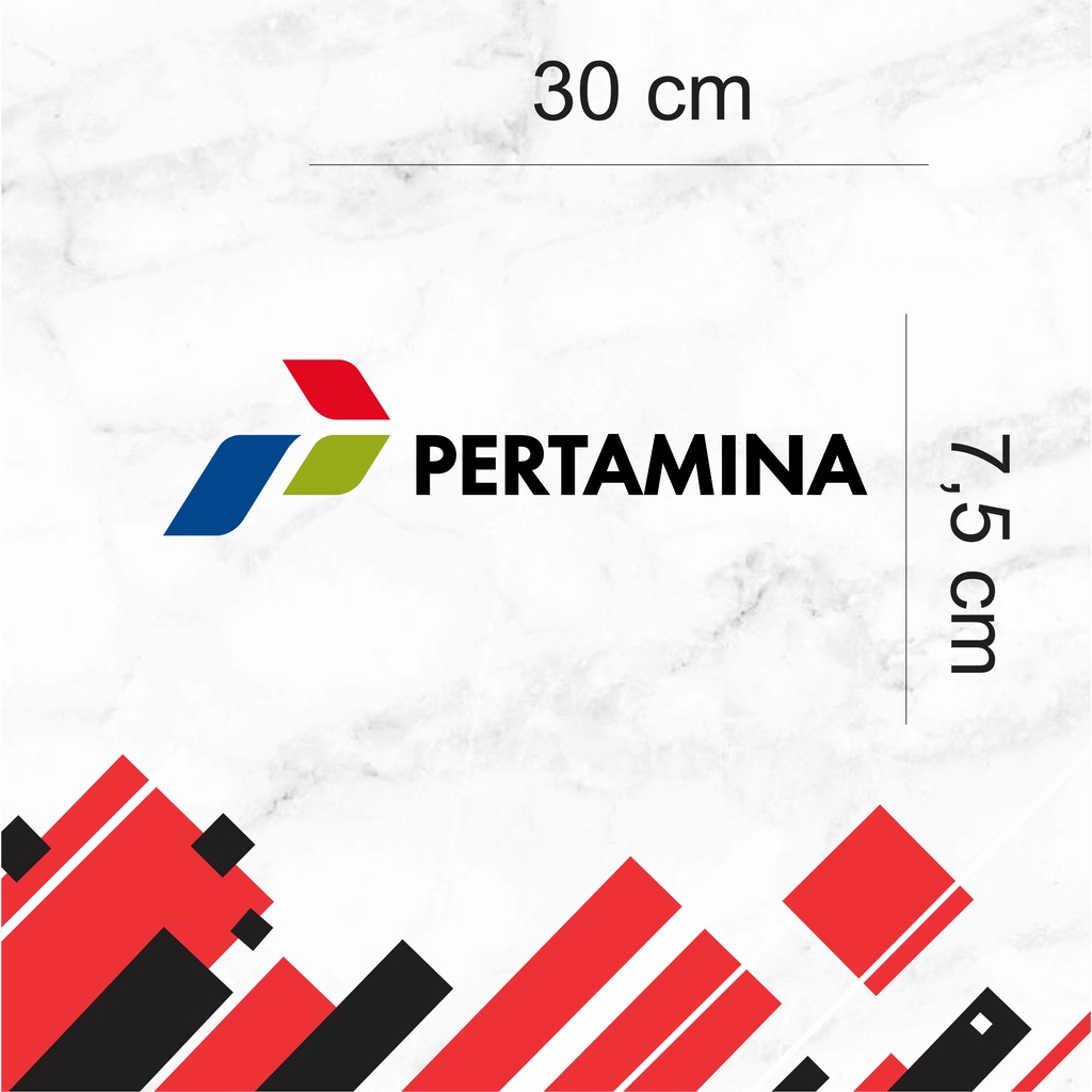 Jual Sticker Pertamina Panjang 30 cm | Shopee Indonesia