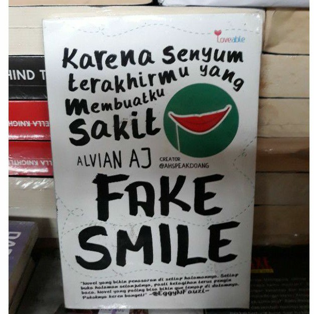 Jual Fake smile. karena senyum terakhirmu yang membuat sakit. Mp8 ...