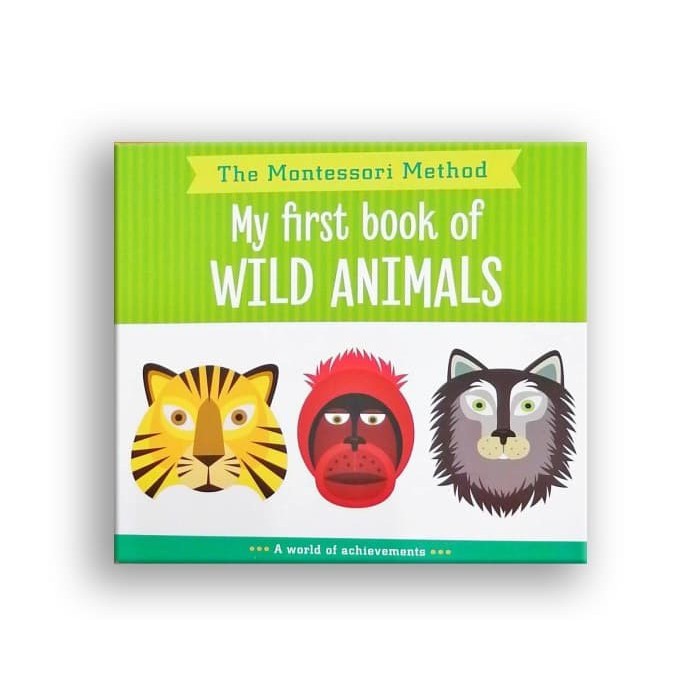 Jual MY FIRST BOOK OF WILD ANIMALS (MONTESSORI) | Shopee Indonesia
