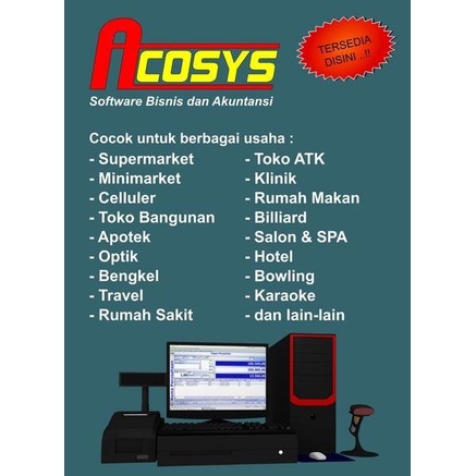 Jual Software Akuntansi Acosys full v4 | Shopee Indonesia