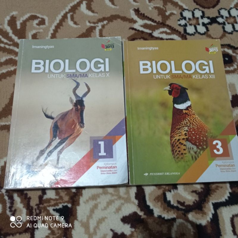 Jual buku bekas kurikulum 2013 edisi revisi BIOLOGI PEMINATAN KELAS 1&3 ... Jual buku bekas kurikulum 2013 edisi revisi BIOLOGI PEMINATAN KELAS 1&3 ...