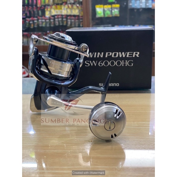 Jual SHIMANO TWIN POWER SW 6000 Hg MADE IN JAPAN | Shopee Indonesia