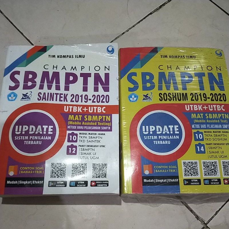 Jual BUKU SBMPTN / SAINTEK / SOSHUM | Shopee Indonesia