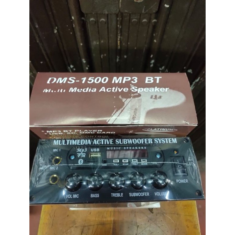Jual Kit Power Amplifier DMS 1500 MP3 BLUETOOTH | Shopee Indonesia