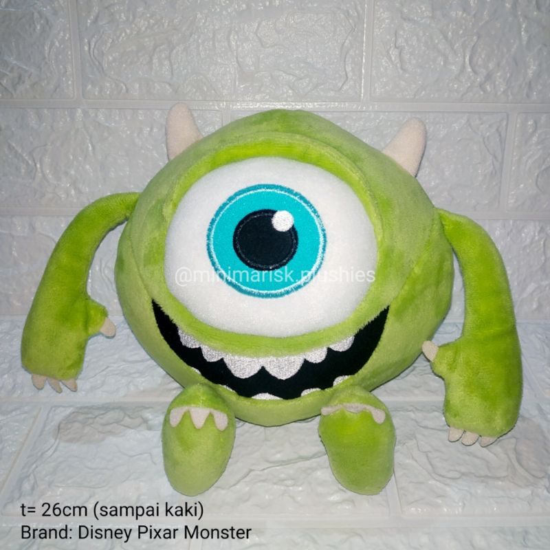 Jual Boneka Mike Wazowski Monster Inc Disney | Shopee Indonesia