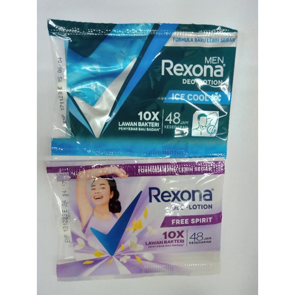 Jual REXONA deo lotion sachet 9gr isi 3 pcs | Shopee Indonesia
