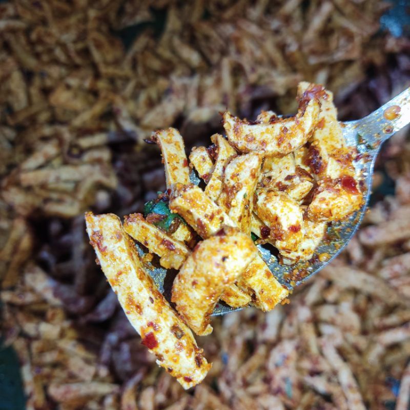 Jual Basreng Stik Bumbu Basah Daun Jeruk/Basreng Pedas 100 Gram Seblak ...