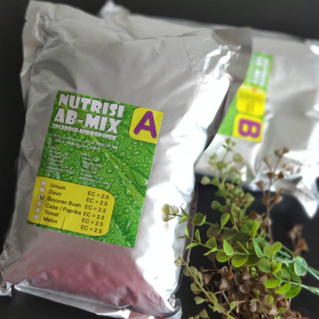 Jual Nutrisi AB mix buah padat 1000 lt pupuk hidroponik | Shopee Indonesia