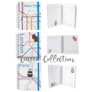 Jual Buku Miniso - We Bare Bears Wirebound Book | Shopee Indonesia