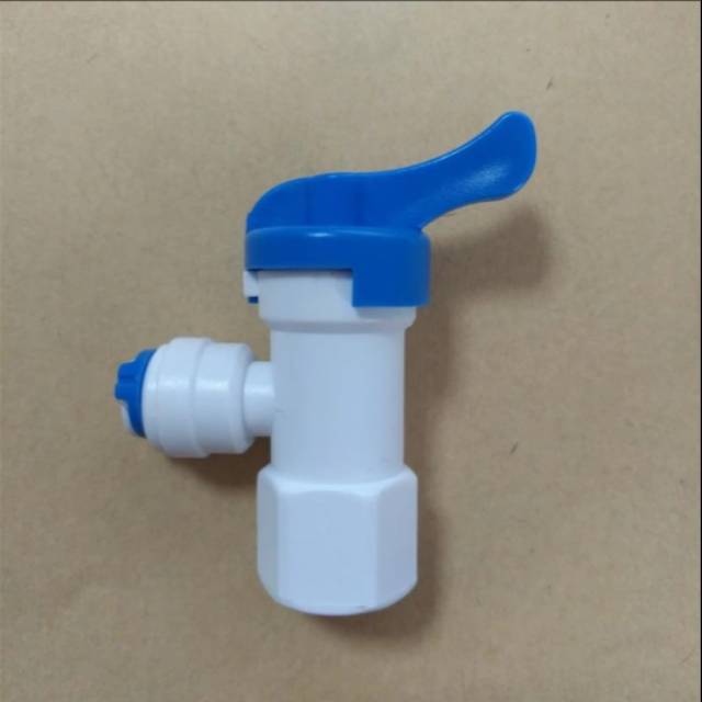 Jual Kran ball valve tangki air RO outlet selang 1/4 | Shopee Indonesia