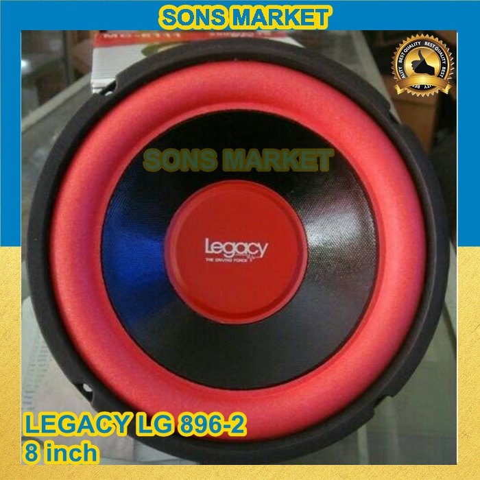 Jual SPEAKER SUBWOOFER 8 inch LEGACY 8 LG 896-2/ 8" LEGACY WOOFER LG896 ...
