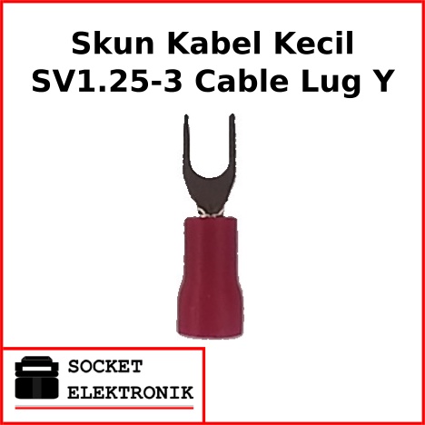 Jual Skun Kabel Cable Lug Y SV1.25-3 | Shopee Indonesia